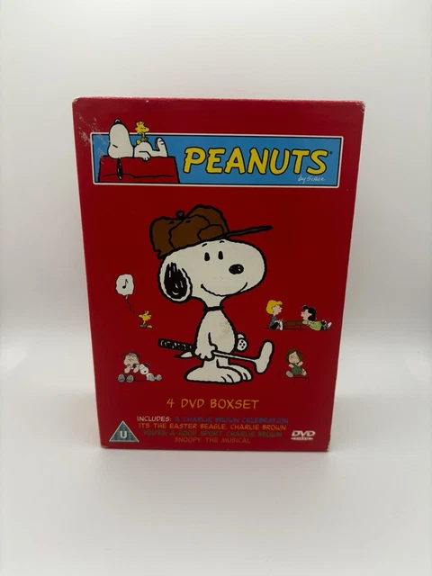 PEANUTS 4 DVD Box Set-Snoopy & Charlie Brown Classic Collection - Rare ...