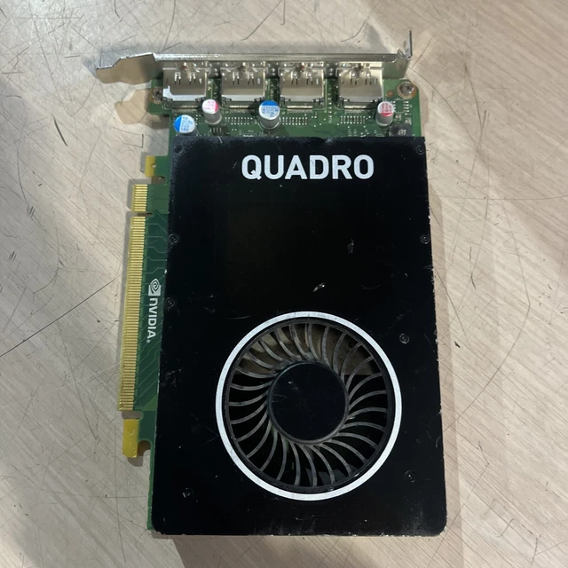 NVIDIA QUADRO M2000 4Gb Gddr5 Pcie 4-Port Dp Graphics Video Card Hp ...