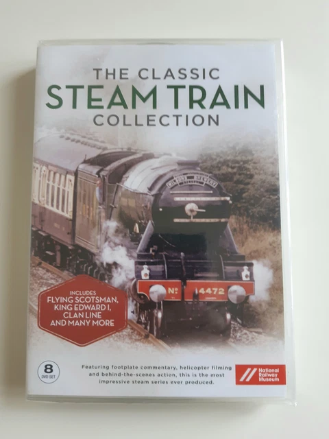 THE CLASSIC STEAM Collection 8 DVD Box Set (2014) Sealed Mint Condition ...