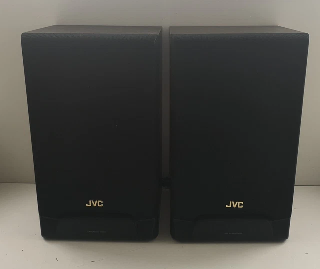 JVC SP-E58BK HIFI Speakers 8 Ohm 50 Watt Black - 39x23x19cm £36.80 ...