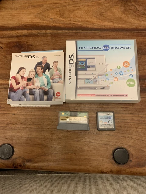NINTENDO DS LITE Memory Expansion Pak Complete With Booklet EUR 12,10 ...