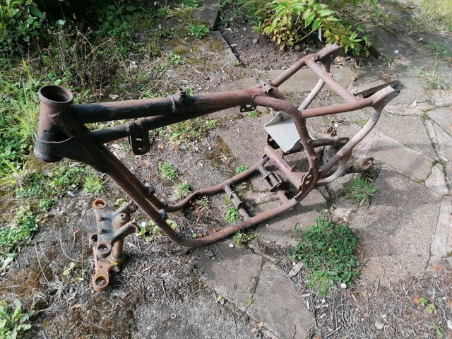 BSA B31 FRAME Goldstar Replica, Cafe Racer Project £1,000.00 - PicClick UK