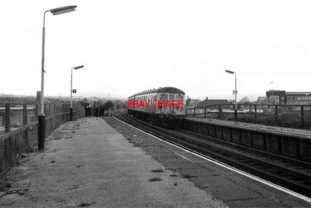 PHOTO 1990 Radcliffe Railway Station An Up Train Arrives At Radcliffe ...