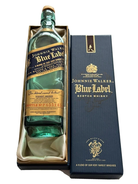 WHISKY JOHNNIE WALKER blue label $40.74 - PicClick