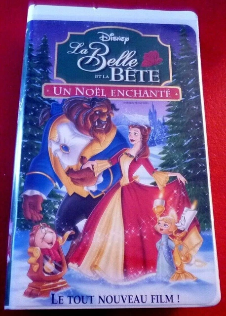 *VHS FRENCH MOVIE Disney Beauty and the Beast 2 One (Le) Enchanted ...