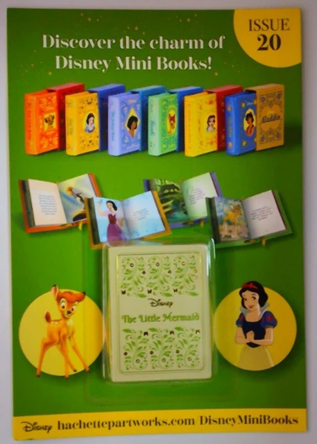 HACHETTE DISNEY MINI Books Numéro 20 - The Little Mermaid Édition ...