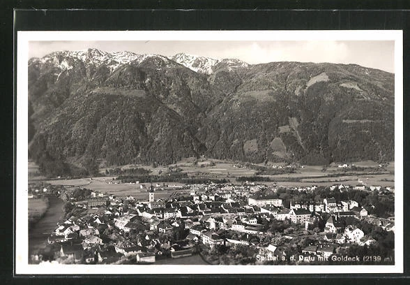 SPITTAL A. D. Drau, Totale mit Goldeck, Ansichtskarte EUR 5,00 - PicClick FR