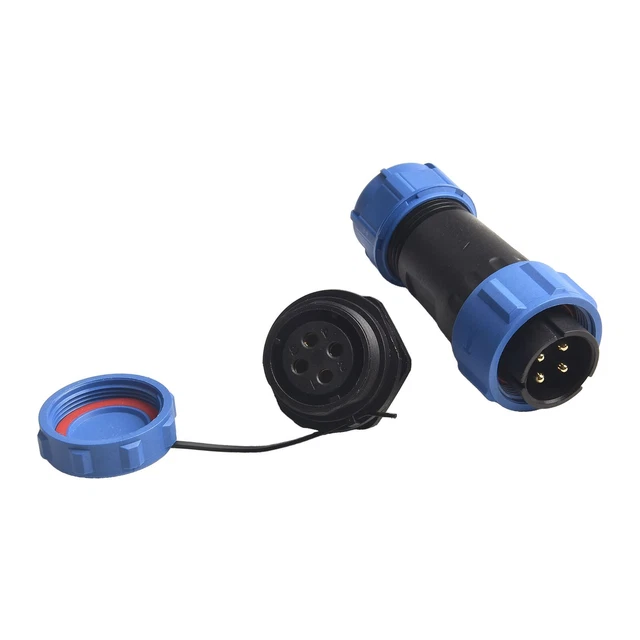SP21 4PIN WATERPROOF-AVIATION Cable Connector Power Connector-Plug ...