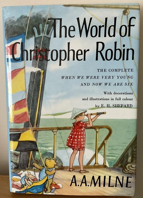 THE WORLD OF Christopher Robin By A A Milne - 1992 Illustrated Hardback ...