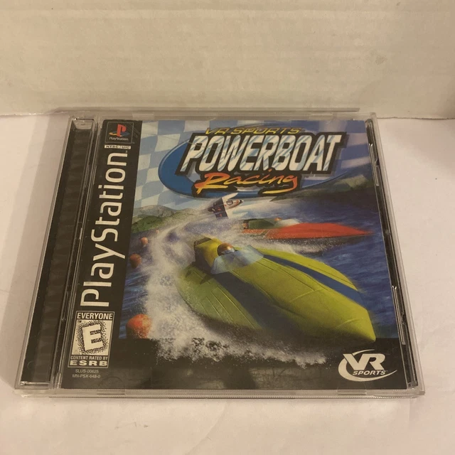 VR SPORTS POWERBOAT Racing Playstation 1 Game PS1 Used Complete $7.00 ...