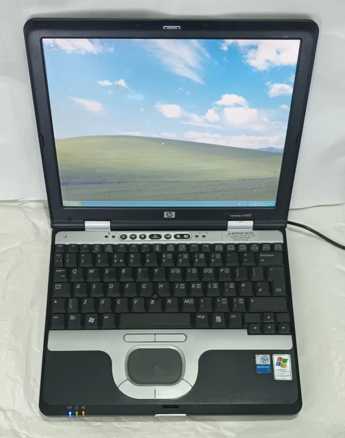COMPAQ NC4010 LAPTOP 358809-001 12.1" 512MB 60GB Wi-Fi Windows XP ATI ...