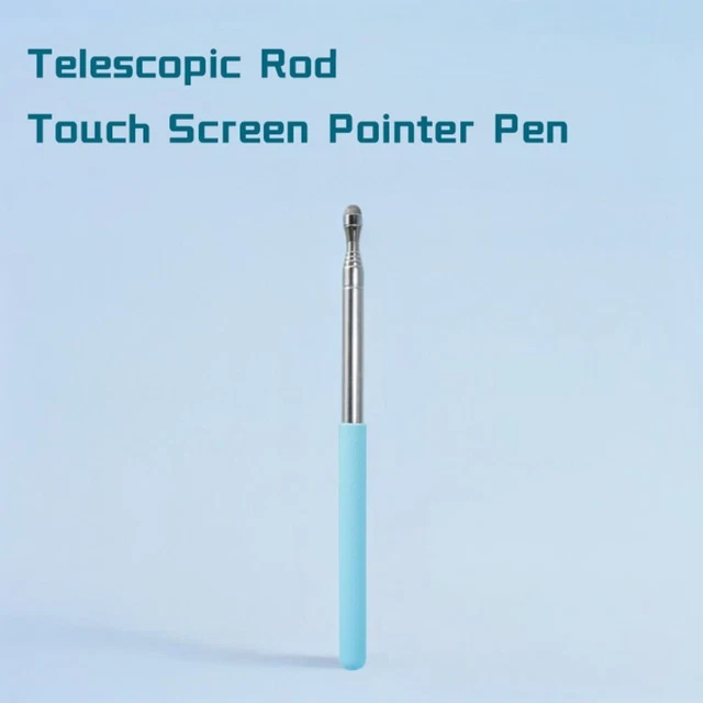 68MM TOUCH SCREEN Pen Telescopic Rod Teaching Stick Reading Sticks ...