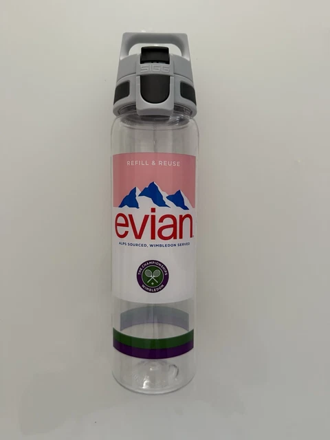 OFFICIAL WIMBLEDON TENNIS 2025 Players Evian Water bottle £94.32 ...