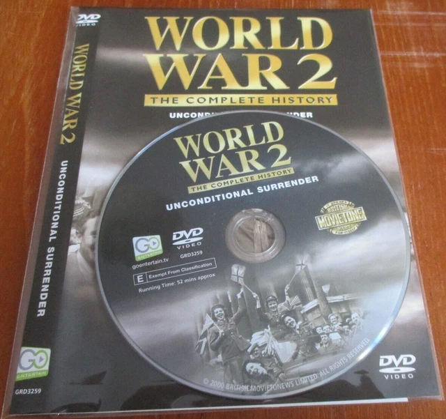 WORLD WAR 2 The Complete History DVD Unconditional Surrender EUR 2,33 ...