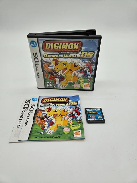 DIGIMON WORLD DS Nintendo DS With Manual CIB Tested and Working R507 ...