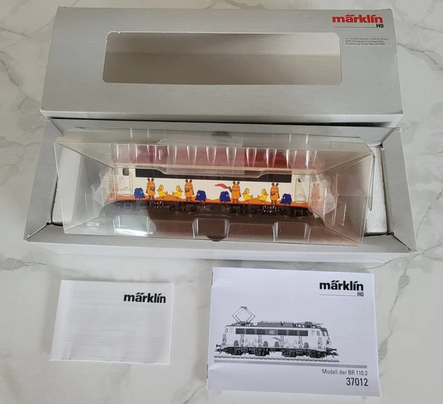 MÄRKLIN 37012 BR 110.3 der DB AG " Maus Zug" neuwertig nur eingefahren ...