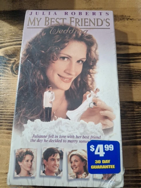 MY BEST FRIEND'S Wedding, VHS, Julia Roberts, Dermot Mulroney, Cameron ...
