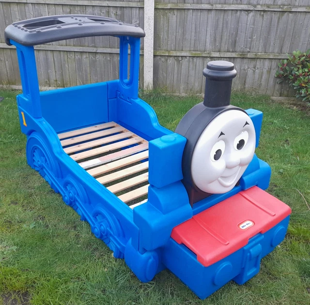 THOMAS THE TANK engine Bed With Storage Box Little Tikes £150.00 ...