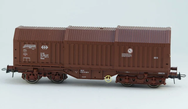 ROCO 47431 TELESKOPHAUBENWAGEN mit OVP SBB H0 Modellbahn XXYY EUR 18,00 ...