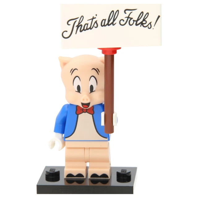 LEGO MINIFIGURE PORKY Pig LEGO Looney Tunes - Merrie Melodies LEGO ...