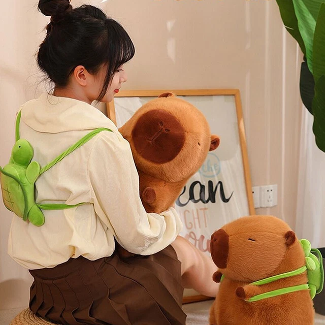 CUTE CAPYBARA PLUSH Kawaii Capybara Stuffed Animals Toys With Turtle ...
