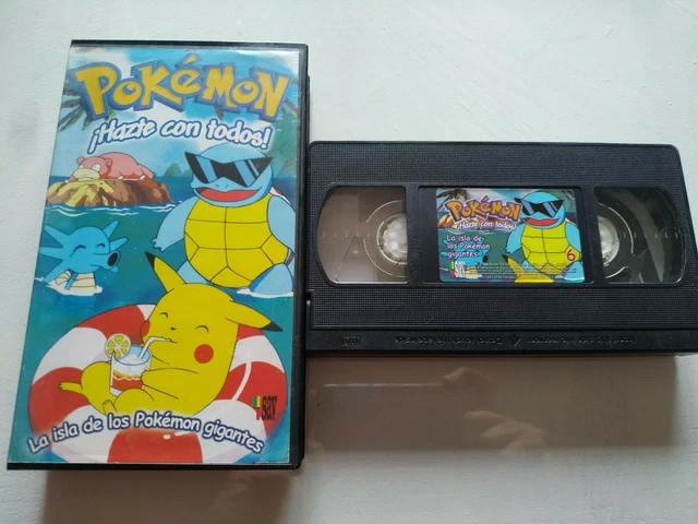POKEMON THE ISLAND Of The Giant Pokemon 3 Episodes Vol 6 1998 VHS Tape ...