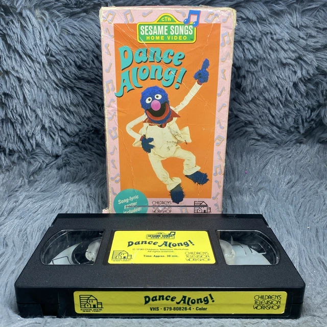SESAME STREET: DANCE Along Grover VHS 1990 Random House Video Classic ...