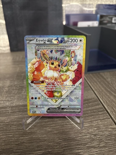 POKÉMON TCG EEVEE EX 174 Prismatic Evolutions SPC Promo Card (LP) £26. ...