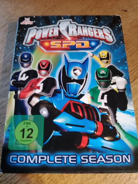 POWER RANGERS- S.P.D. complete season Staffel SPD- 9x DVD £33.99 ...