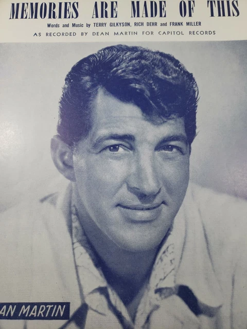 1955 MEMORIES ARE Made Of These by Dean Martin $14.99 - PicClick CA