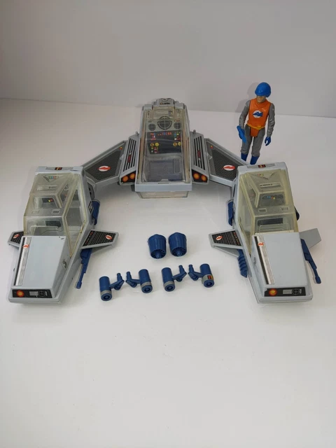 VINTAGE PALITOY ACTION Force Space Force Triad Fighter Complete . £139. ...