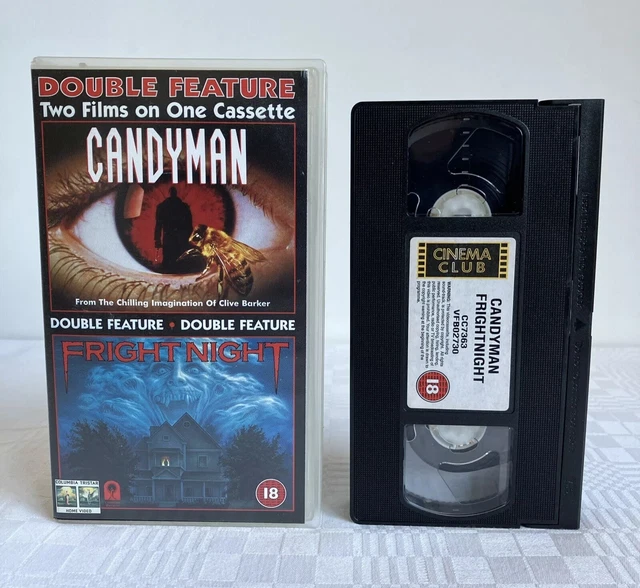 CANDYMAN & FRIGHT Night (Double Feature) [VHS] Rated 18 £5.99 - PicClick UK
