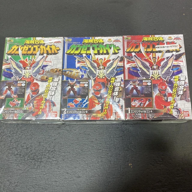 PIRATE SENTAI GOKAIGER Minipla Engine Machalcon A B C Bandai $113.66 ...