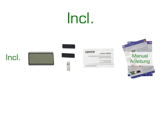 DISPLAY DIGITAL FOR VW T3 Camper Instrument Cluster Watch LCD Repair ...