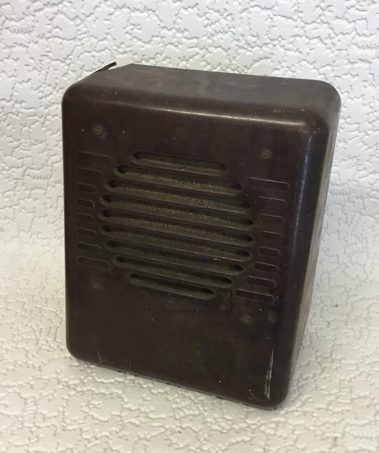 VINTAGE BAKELITE SPEAKER Prop Display 26 x 21cm Retro Art Deco C1930 £ ...