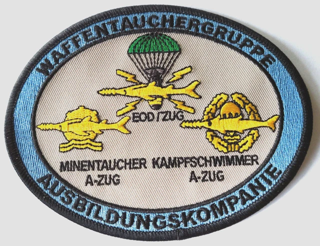 AUFNAEHER WATAGRP AUSBKP Patch DEU Navy EOD Group Training EUR 5,00 ...