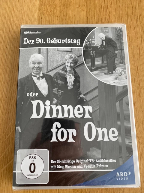 DER 90. GEBURTSTAG oder Dinner for One. Das Original, DVD NEU OVP ARD ...