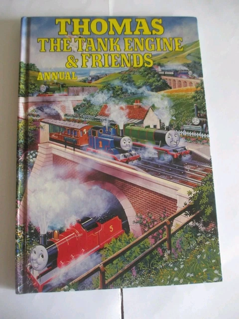 THOMAS THE TANK Engine and Friends Annual 1991 Christopher Awdry, David ...