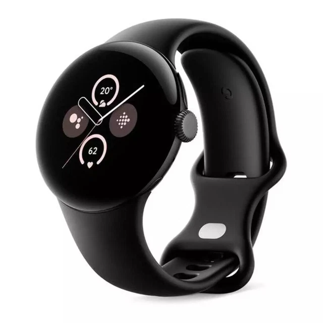 SMARTWATCH GOOGLE PIXEL Watch 2 GPS 41mm Nero Wi-Fi SP02 Grado C UK 1Y ...