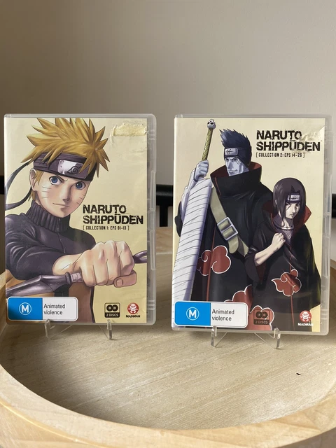 NARUTO SHIPPUDEN : Collection 1 & 2 : Episodes 01-26 VGC region 4 $30. ...