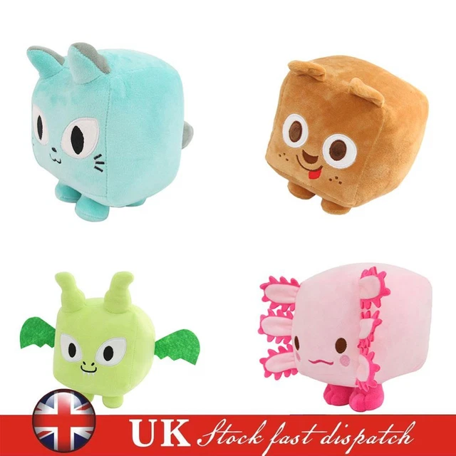 SQUARE CAT PLUSH Toy Cute Animal Soft Stuffed Doll for Children ...