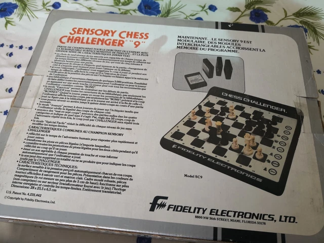 RARE JEU D'ÉCHECS Électronique 1981 . Chess Challenger 9 . EUR 150,00 ...