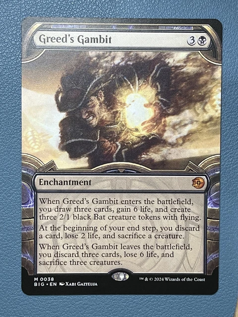 GREED'S GAMBIT (VETRINA) Outlaws of Thunder Junction OTJ MTG EUR 6,47 ...