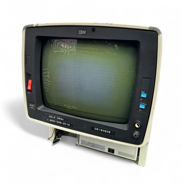 IBM 3278 TERMINAL Monitor Computer Parts or Repair $427.68 - PicClick