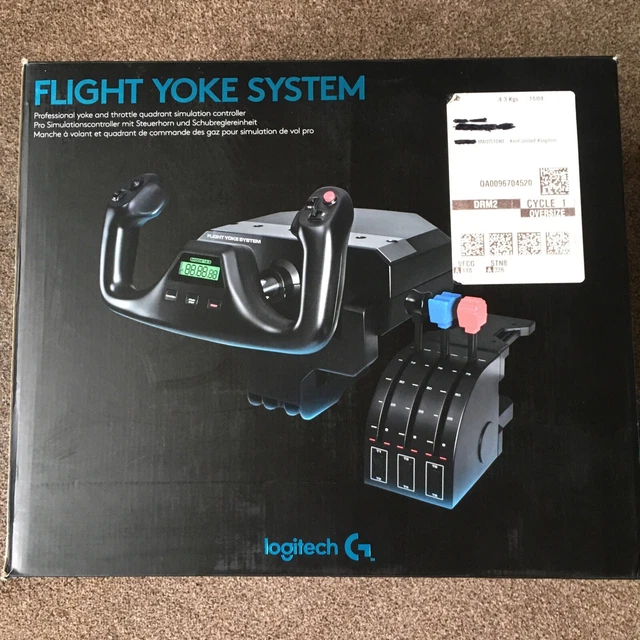 LOGITECH FLIGHT YOKE System X Plane MSFS 2020 EUR 51,90 - PicClick IT