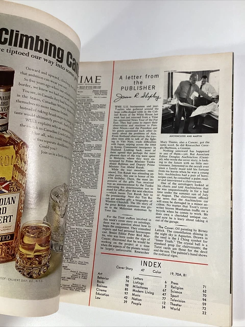 TIME MAGAZINE 1969 Rare Ads Occult Righter Solzhenitsyn Neil Young ...