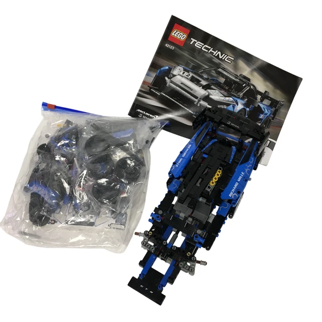 LEGO TECHNIC MCLAREN Senna GTR 42123 Partially Built with Manual And ...