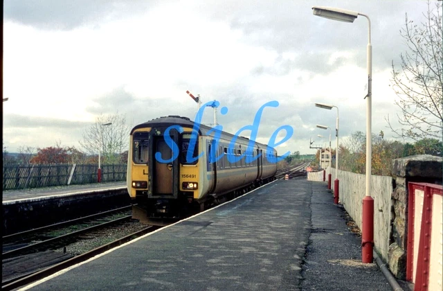 BRITISH RAIL DIESEL Multiple Unit Sprinter Dmu 156491 1996 Appleby Or ...