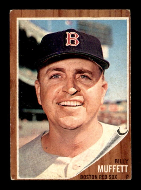 1962 TOPPS #336 Billy Muffett VG/VGEX X2756514 EUR 2,23 - PicClick FR