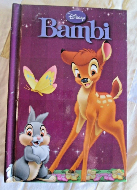 DISNEY BAMBI ILLUSTRATED Storybook Small Hardcover-30 Pages Free ...
